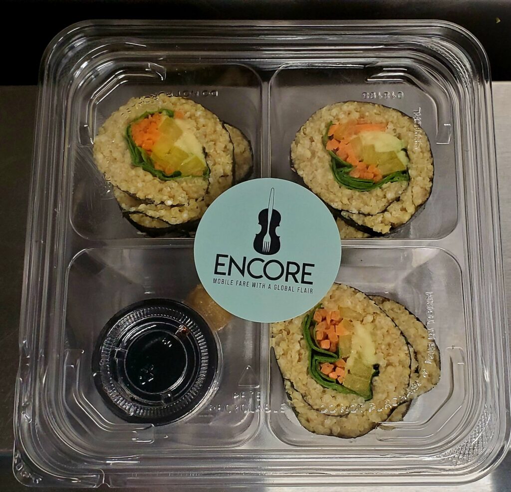 Curried Millet Sushi – Encore Food Truck