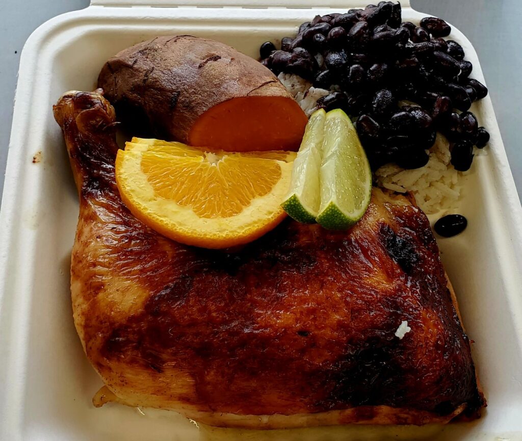 Cuban Mojo Chicken Plate – Encore Food Truck